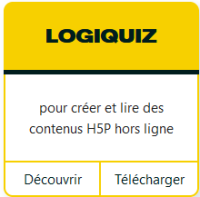 Réaliser et partager des activités H5P sans LMS